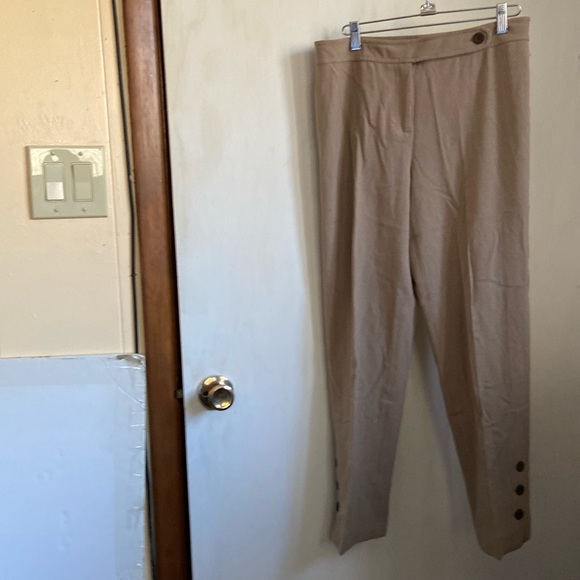 Kasper | Pants & Jumpsuits | Kasper 6p Slacks Nwot Light Cocoa Brown ...